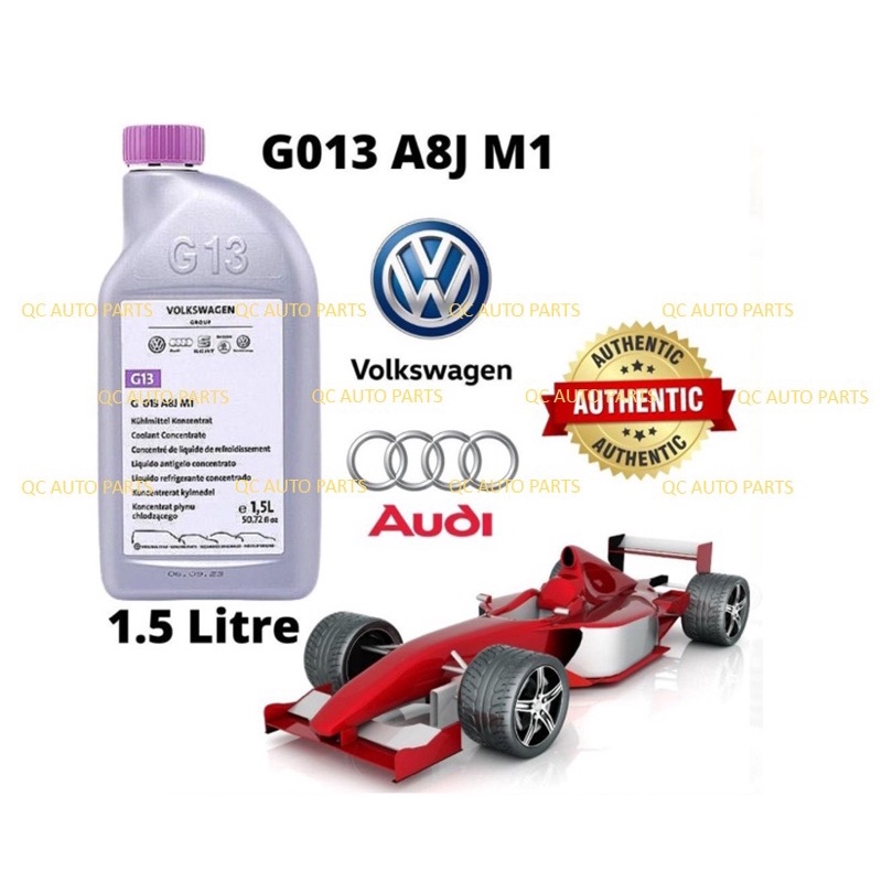 ( 100% ORIGINAL ) VOLKSWAGEN COOLANT, AUDI COOLANT ( G13 ) 1.5LITRE ( G013A8JM1 ) | Shopee Malaysia