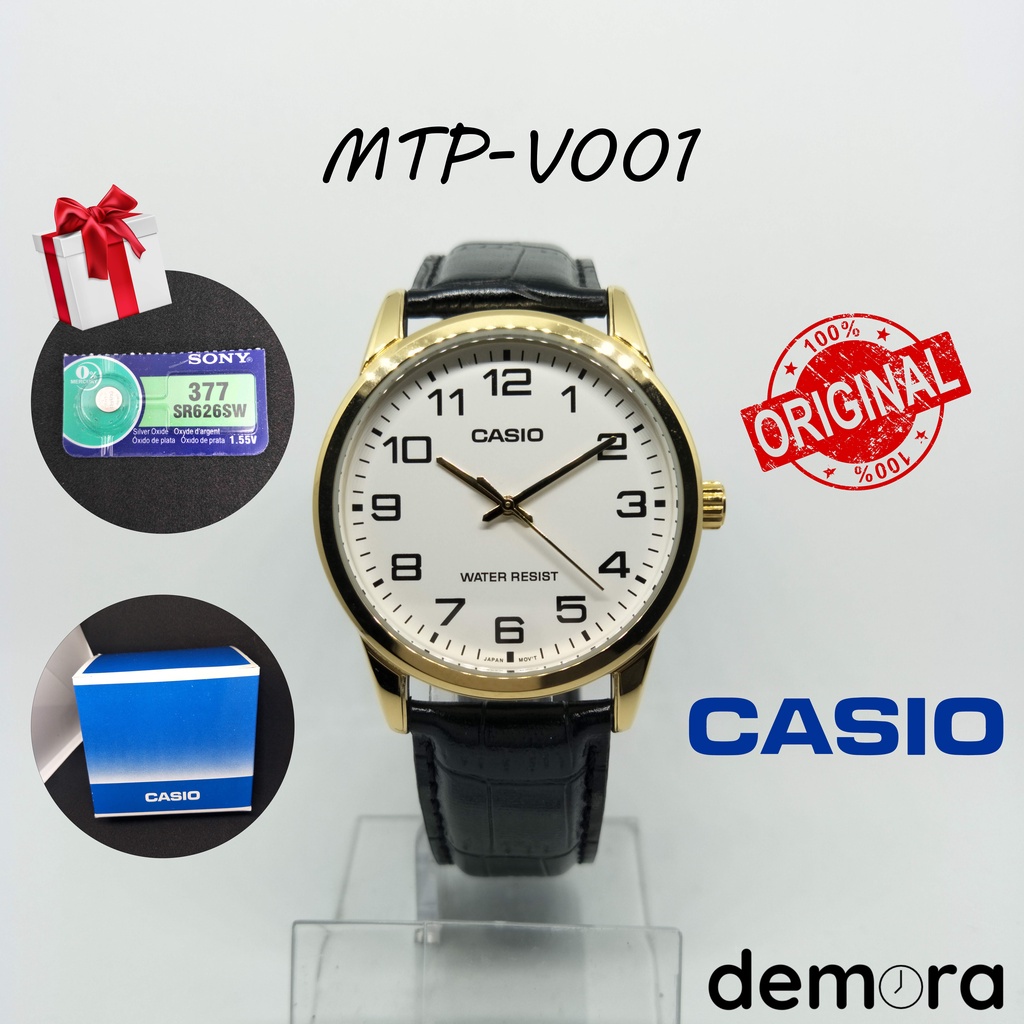 Casio Men Watches (MTP-V001) | Shopee Malaysia