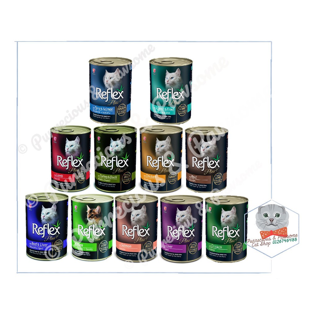 Reflex Plus Canned Cat Food (400g) | Shopee Malaysia
