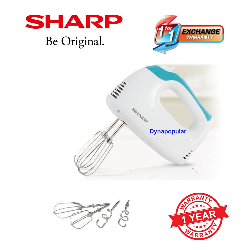 SHARP HAND MIXER 300W EMH55WH / EM-H55-WH | Shopee Malaysia