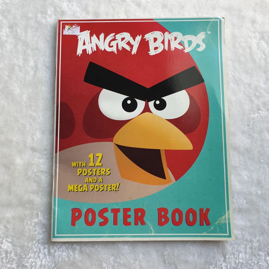 [PRELOVED] Angry Birds Poster Book (Paperback) | Shopee Malaysia