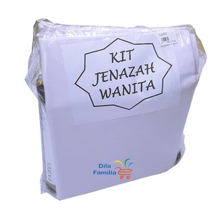 Set Kelengkapan Jenazah Lelaki dan Wanita Perempuan Kit Lengkap ...