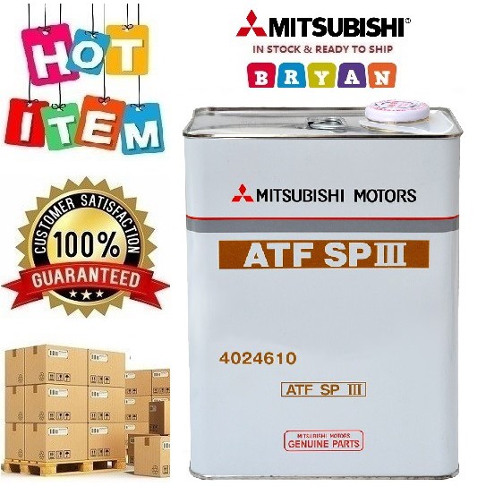 Mitsubishi ATF SP3 SP III Automatic Transmission Fluid 4 Litres ...