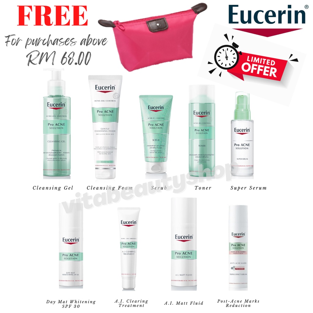 Eucerin Pro Acne Solution Range | Shopee Malaysia