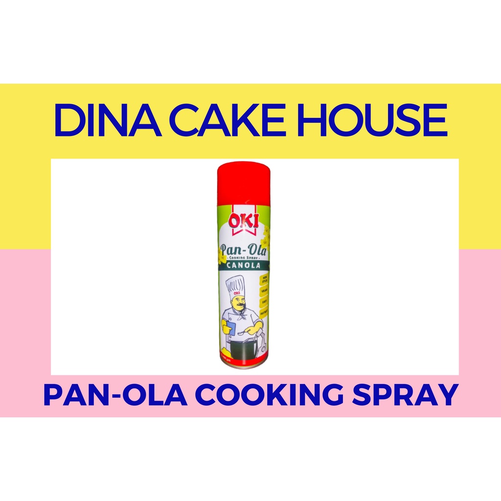 PAN-OLA COOKING SPRAY (CANOLA) 400G/ PANOLA COOKING OIL NON-STICK ...