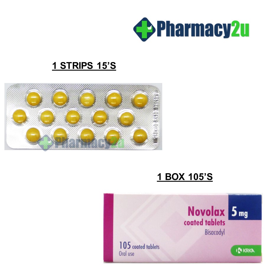 NOVOLAX BISACODYL 5MG 15S/105S | Shopee Malaysia