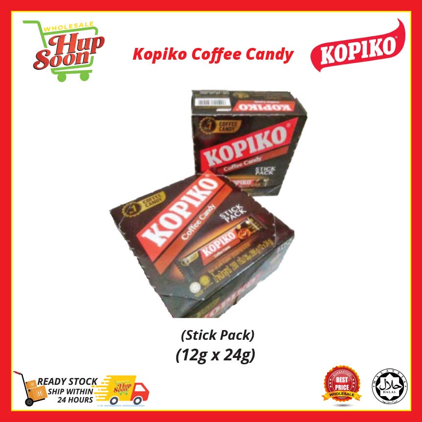 Kopiko Coffee Candy Stick Pack 12pcs x 24g | Shopee Malaysia