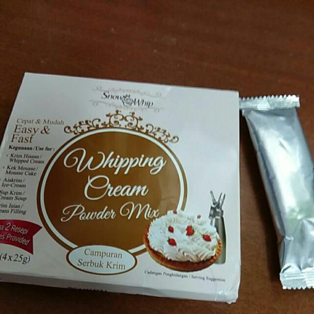 Snow Whip - Whipping Cream Powder Mix [100g] | Shopee Malaysia