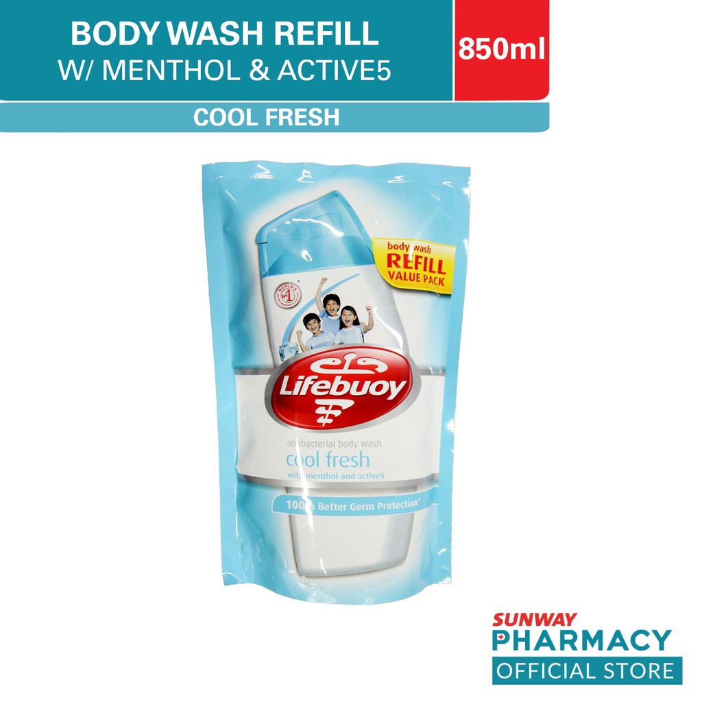 Lifebuoy Body Wash Refill Cool Fresh (850ml) | Shopee Malaysia
