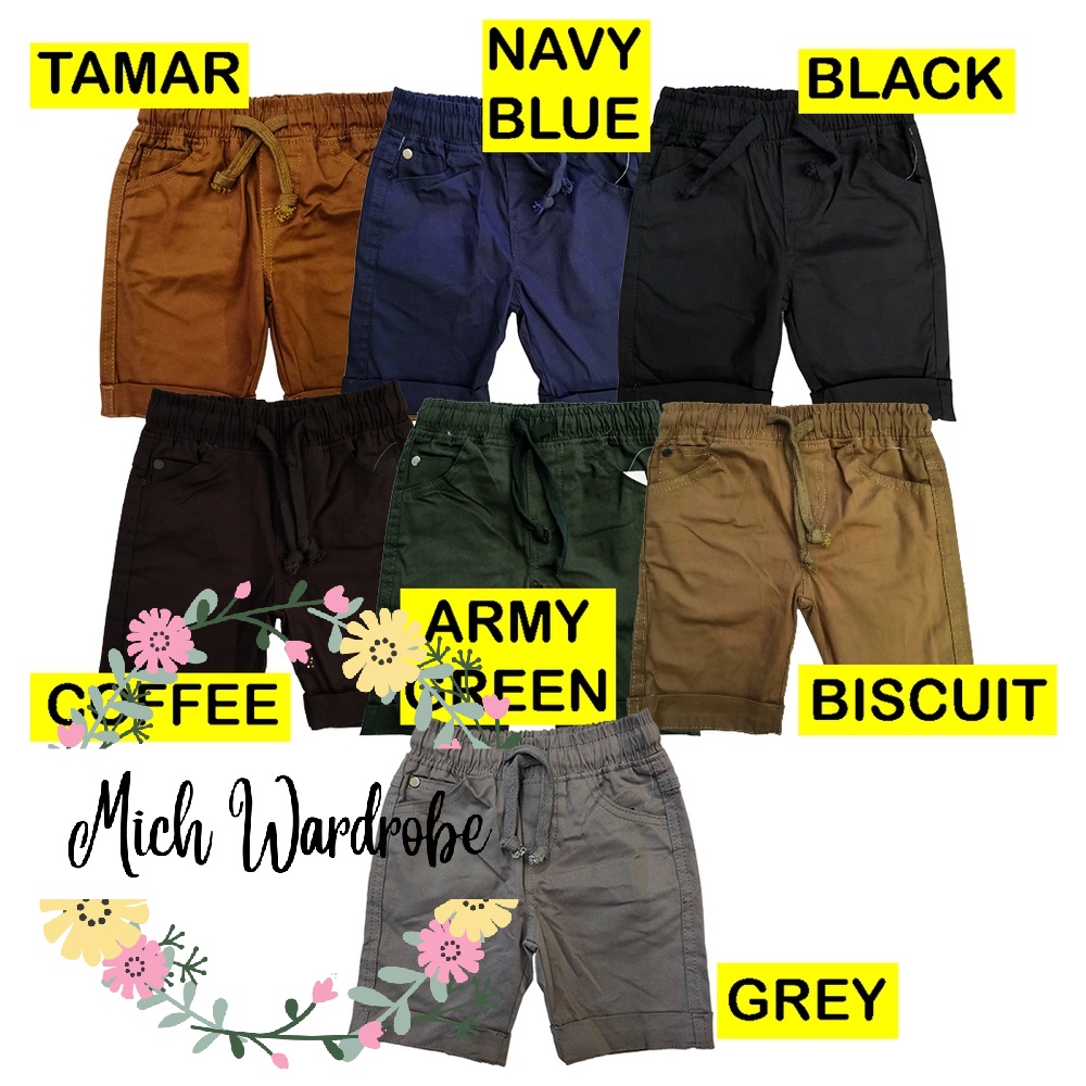 (1Y - 12Y) Kids Boy SMART Trendy SHORT SLACK Pant Shorts Slacks Budak ...