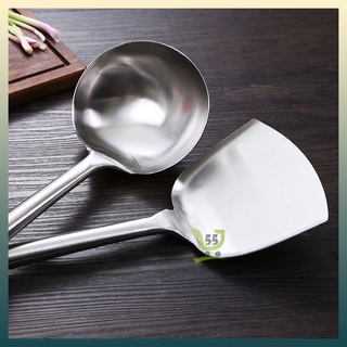 Stainless Steel Sodek / Senduk / Sudip Besar Pemegang Kayu / Stainless ...