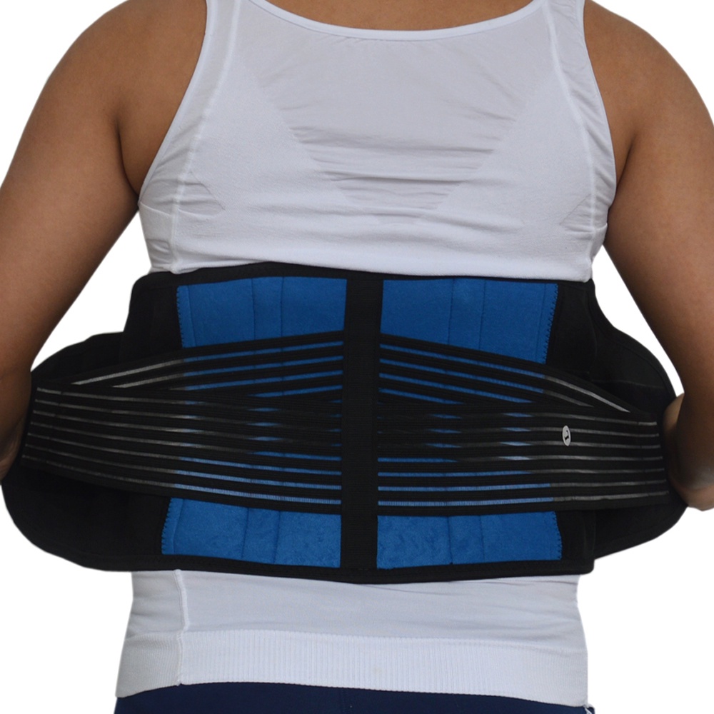 Large Size 3XL 4XL 5XL 6XL Double Pull Breathable Waist Support Brace ...