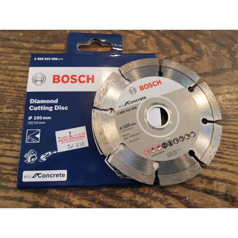 [ORIGINAL] BOSCH CONCRETE DIAMOND CUTTING WHEEL 4"-105MM | Shopee Malaysia