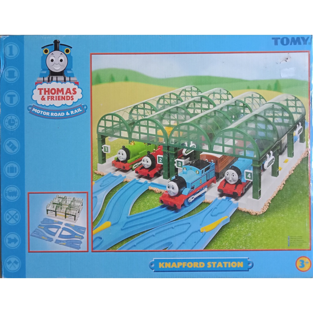 TAKARA Tomy Thomas & Friend Motor Road and Rail KNAPFORD STATION ...
