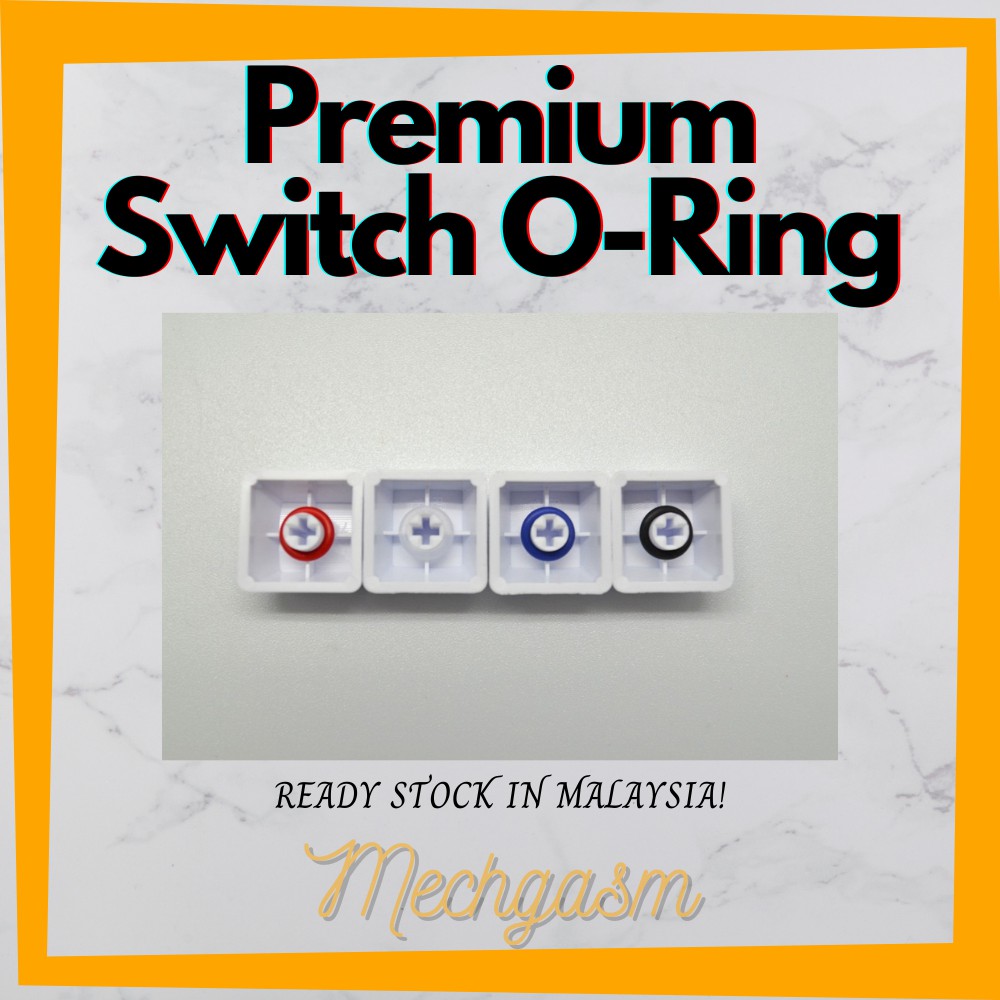 Premium O-Ring 108pcs for Mechanical Keyboard Silence O Ring Krytox by ...