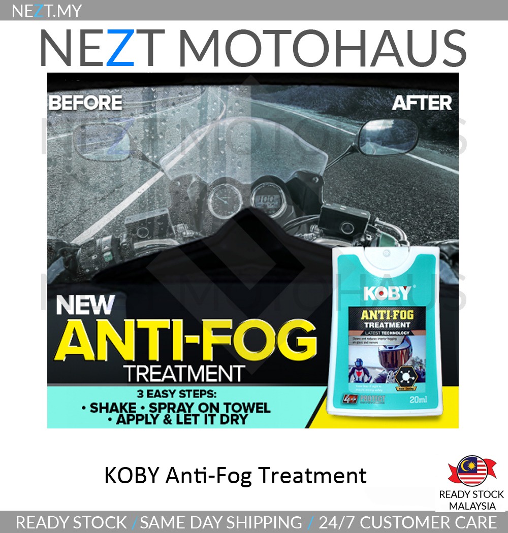 Koby Helmet Anti Fog Anti Rain Glass Spray AGV MHR SGV MTHELMET ZEUS ...