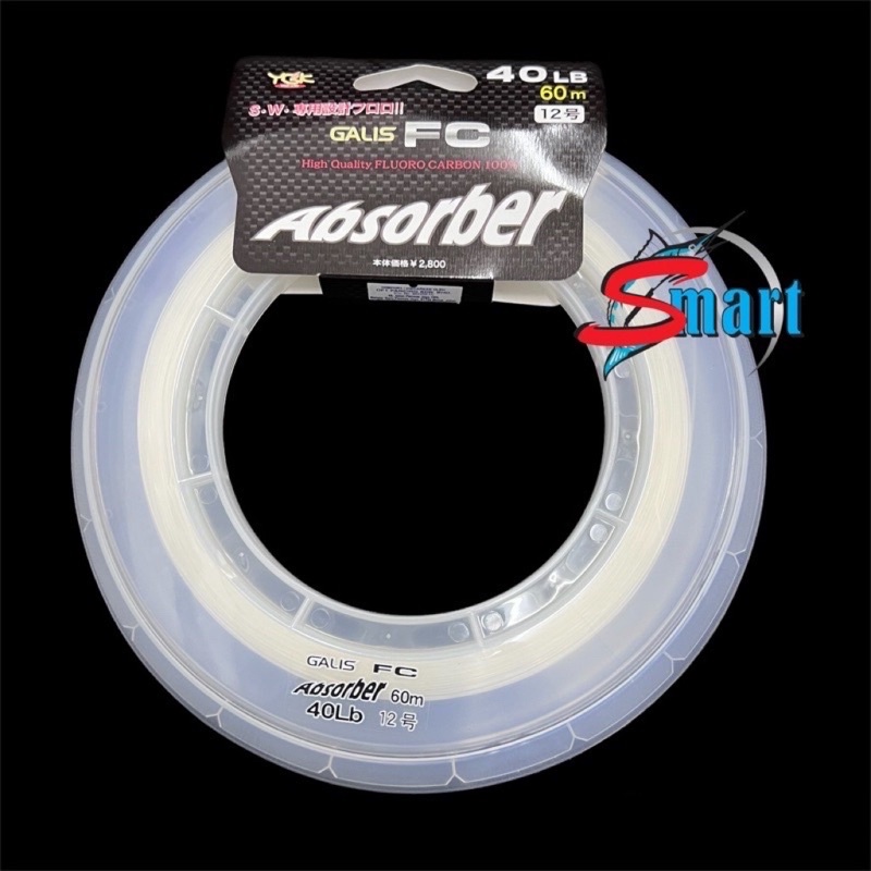 YGK Galis FC Absorber 100% Fluorocarbon Shock Leader Made in Japan | Shopee Malaysia