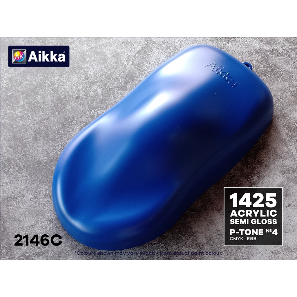 AIKKA Paint PANTONE Colour 2146C / 1425 ACRYLIC SEMI GLOSS PAINT ...