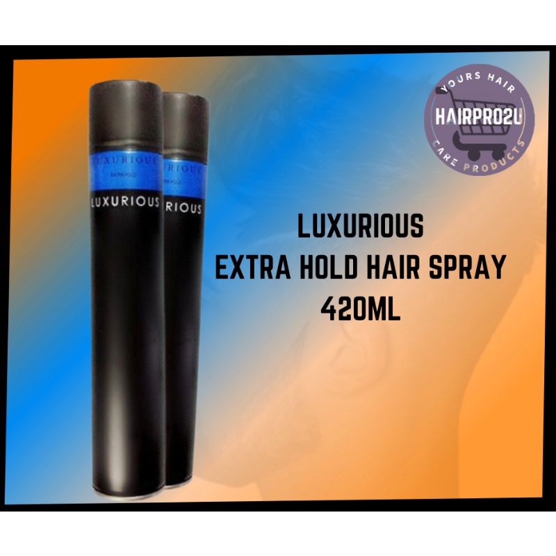 LUXURIOUS EXTRA HOLD HAIR SPRAY 420ML (FOR WEST MALAYSIA ONLY) | Shopee ...