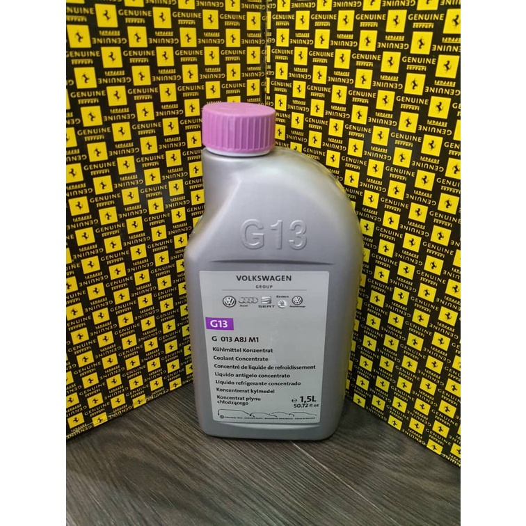 ( 100% ORIGINAL ) VOLKSWAGEN COOLANT, AUDI COOLANT ( G13 ) 1.5LITRE ( G013A8JM1 ) | Shopee Malaysia