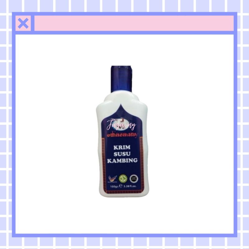 Krim Panas Susu Kambing ETHONOMATE 100ml FaZa.mY | Shopee Malaysia