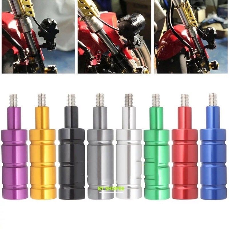 Universal M8 M6 Bolt Aluminum Motorcycle Headlight Brackets Mount Bike ...