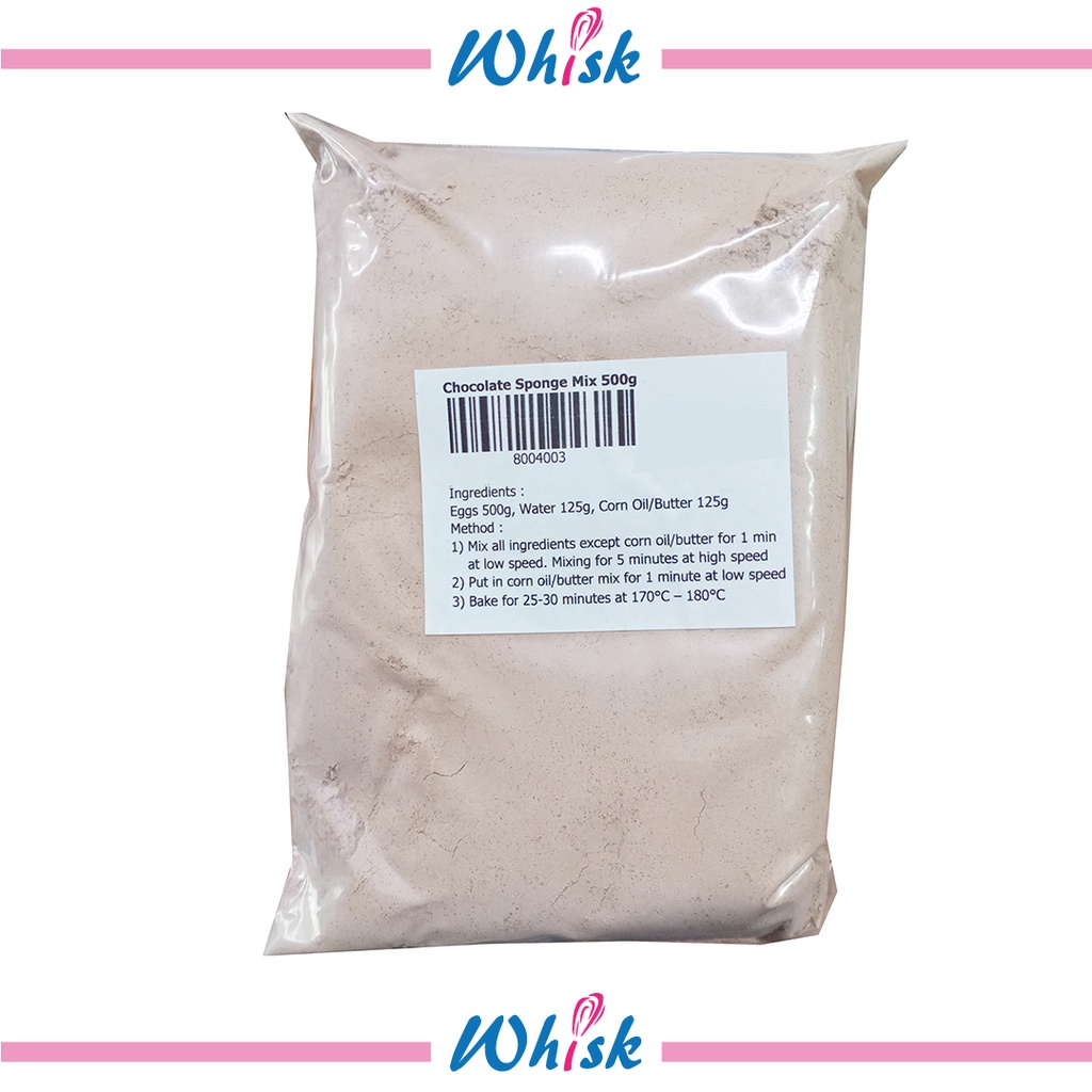 CHOCOLATE SPONGE MIX 500G | Shopee Malaysia