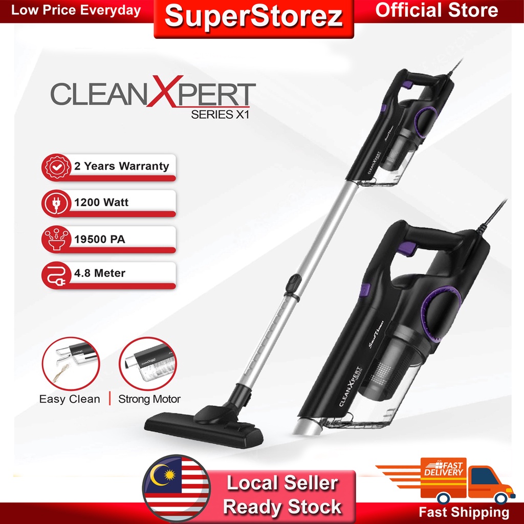 Superstorez Handheld Vacuum Cleaner CleanXpert X1 (1200) | Shopee Malaysia