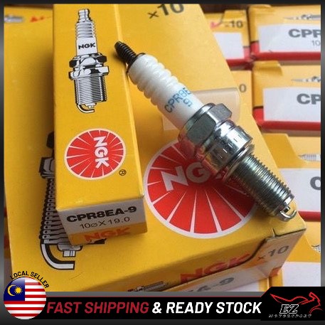 NGK Spark Plug ( CPR8EA9 CPR8EA-9 CPR8EA ) For LC135 LC 135 WAVE125 ...
