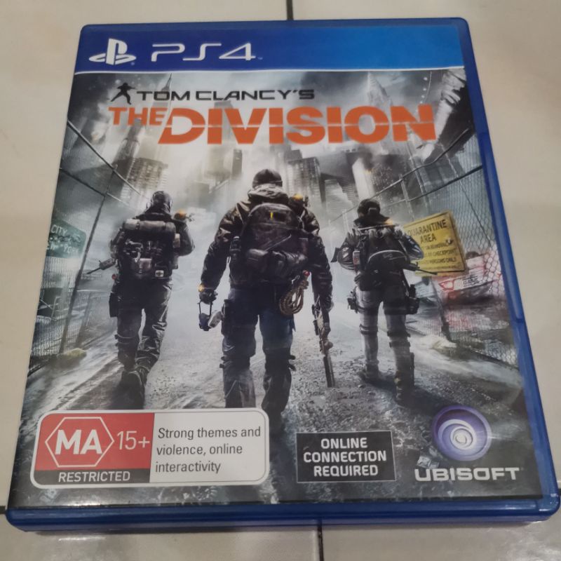ps4 used game THE DIVISION (chi/eng) | Shopee Malaysia