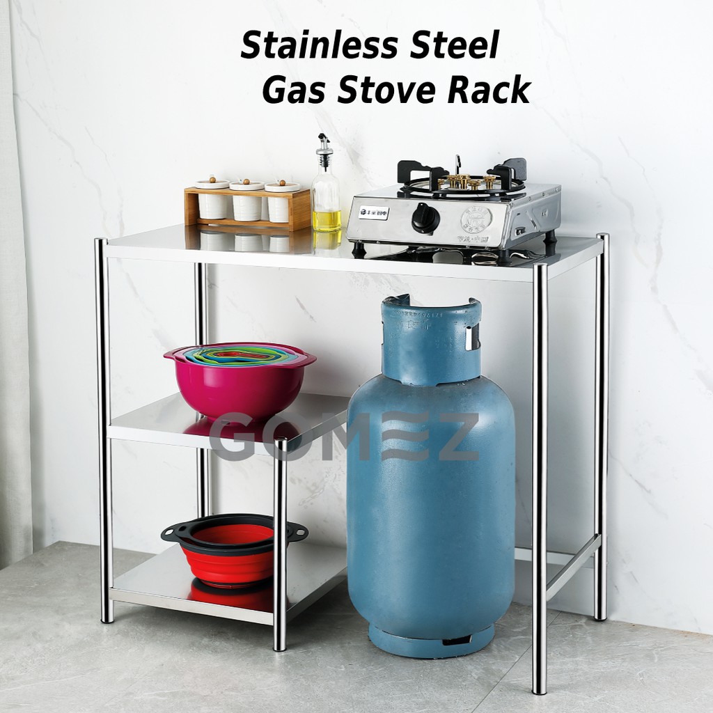 GOMEZ Stainless Steel Kitchen Stove Rack / Gas Rack / Cooking Table ...
