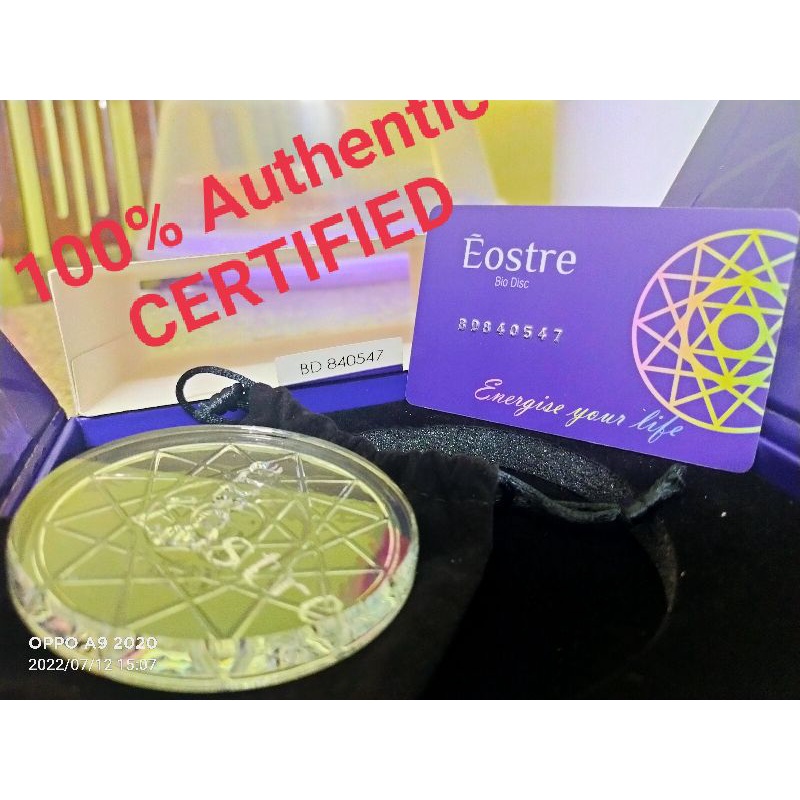 Eostre Bio disc Buy 1 free 1 bio discEnergy Quantum Disc with certificate 能量盘 | Shopee Malaysia