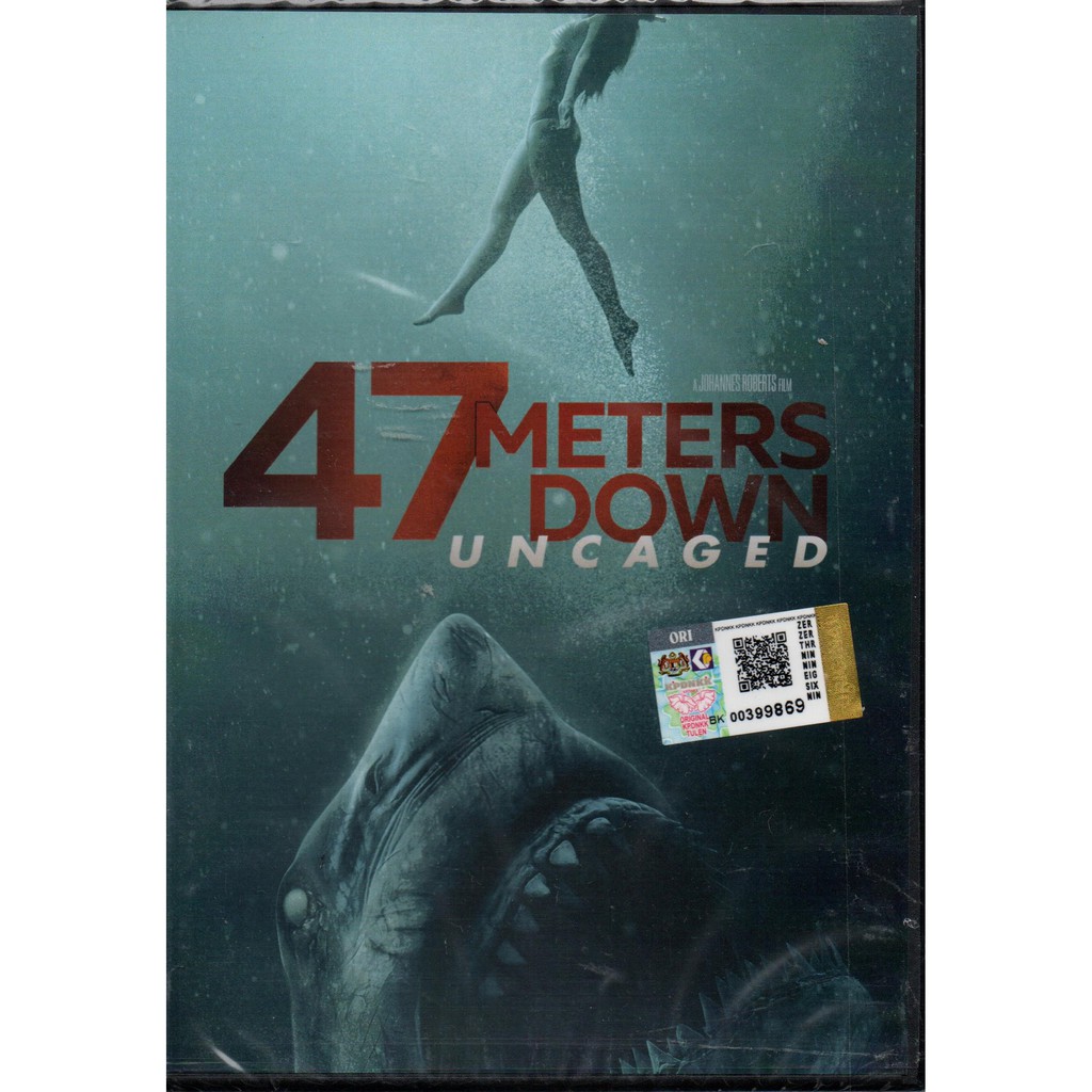 DVD 47 Meters Down : Uncaged (2019) | Shopee Malaysia