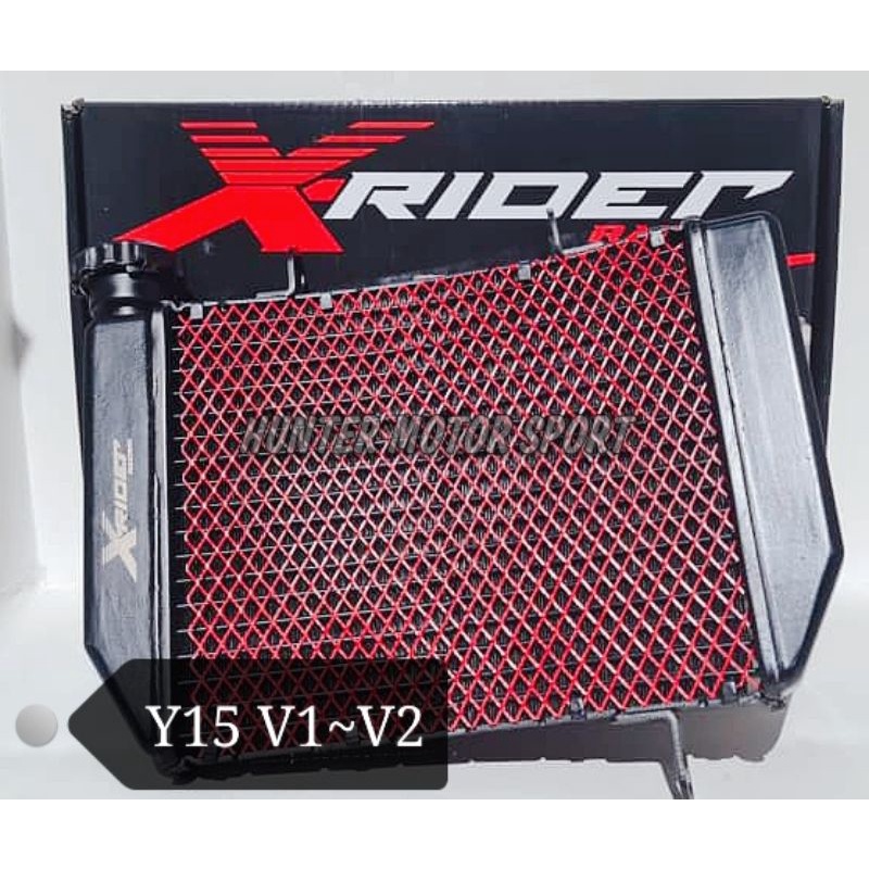 Y15 V1/V2 / LC135 V1/V2/V3/V4/V5/V6/V7 RACING RADIATOR X-RIDER 900ML MX ...