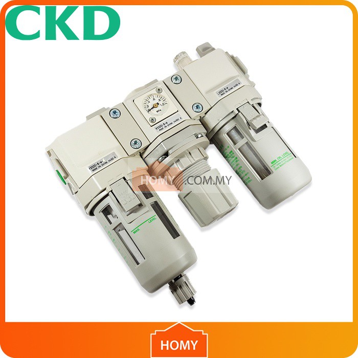 CKD C3000-8 FRL Integrated Air Filter Regulator and Lubricator 1/4" | Shopee Malaysia