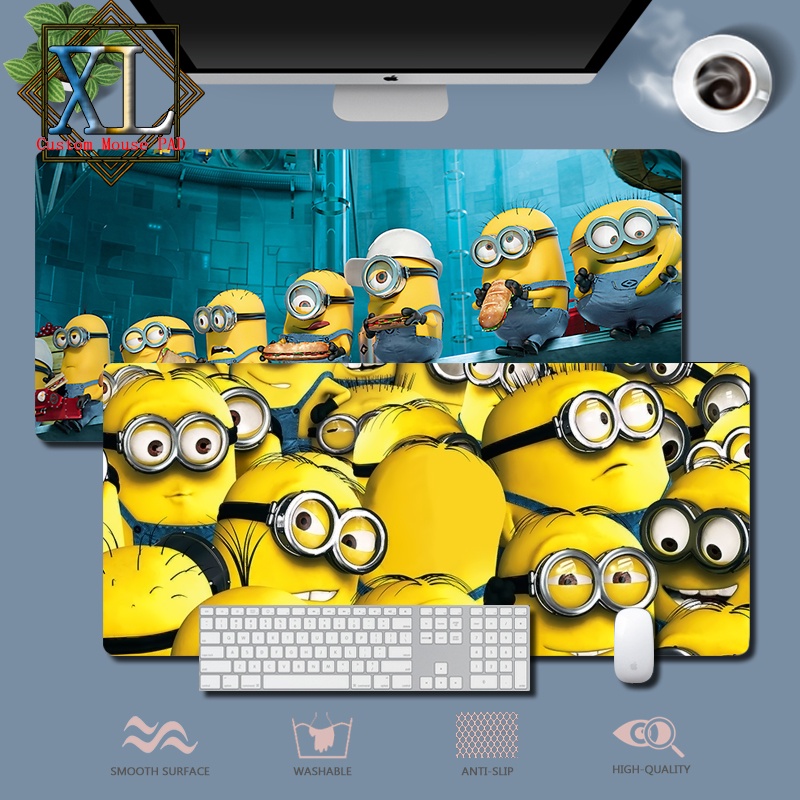 XL Custom Gaming Mouse Pad Minion Mouse Pad - Minions Extra Large Anti ...