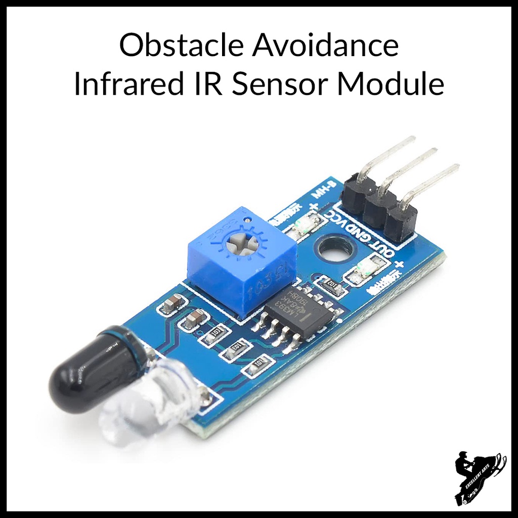 Obstacle Avoidance Infrared IR Sensor Module | Shopee Malaysia