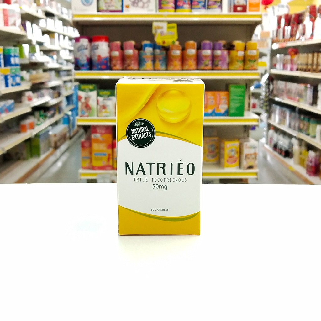 Natrieo 50mg 60capsules (Tri. E Tocotrienols) | Shopee Malaysia