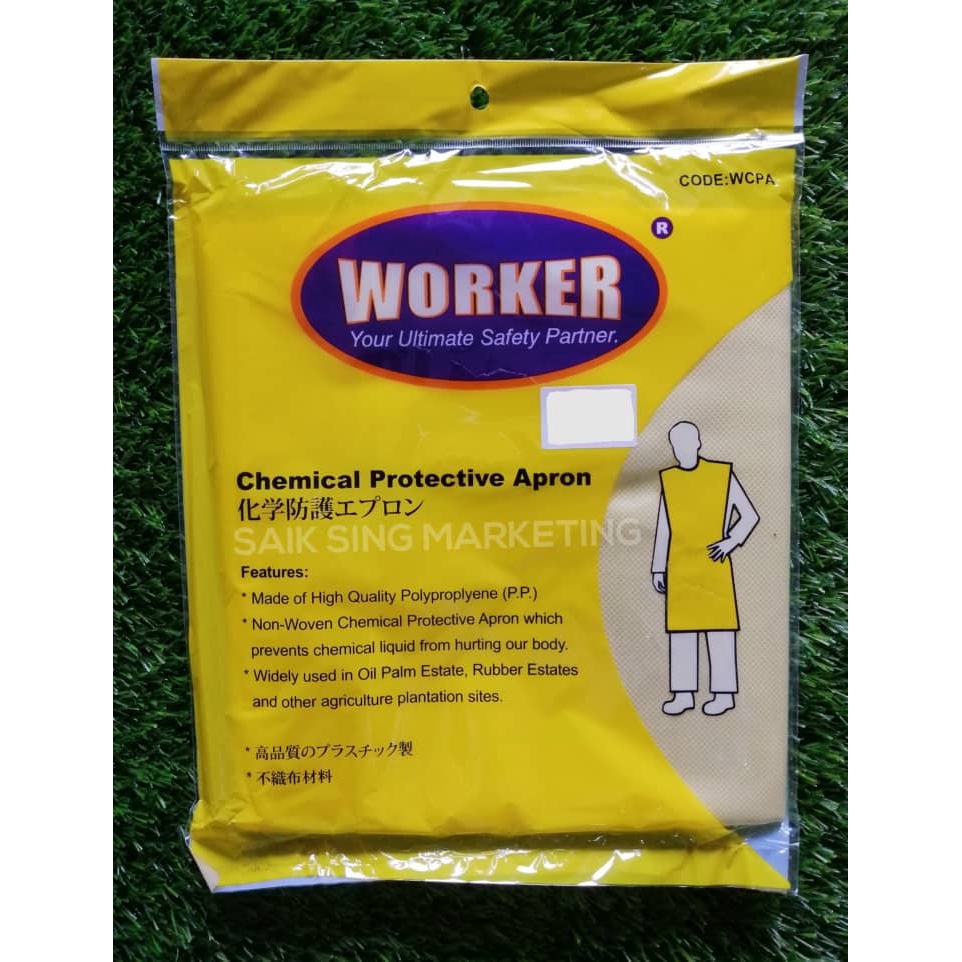 Worker Chemical Protective Apron Baju Racun | Shopee Malaysia