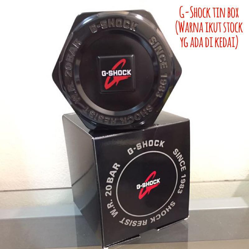 (READY STOCK!!) G-Shock Tin Box - Gift Box - Hot Colors | Shopee Malaysia