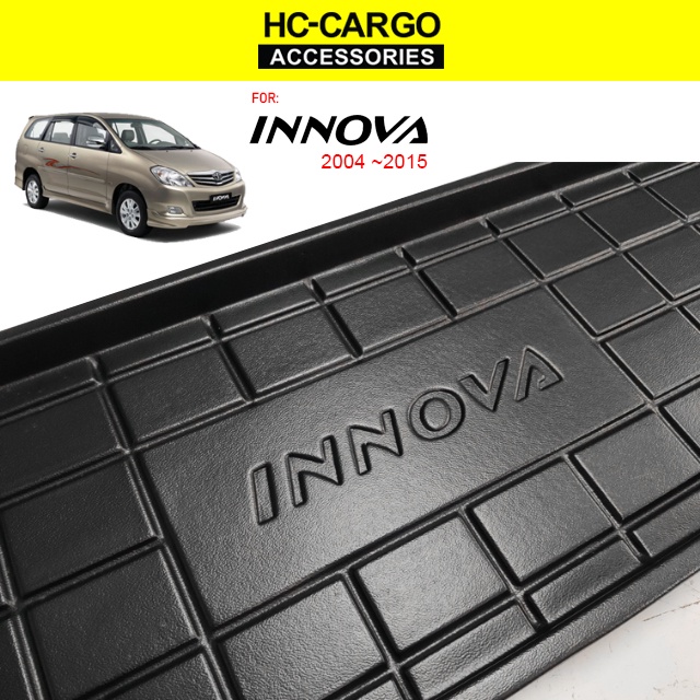 Toyota Innova 2004-2015 Cargo Tray/Boot Tray Custom Fit Original PE Non ...