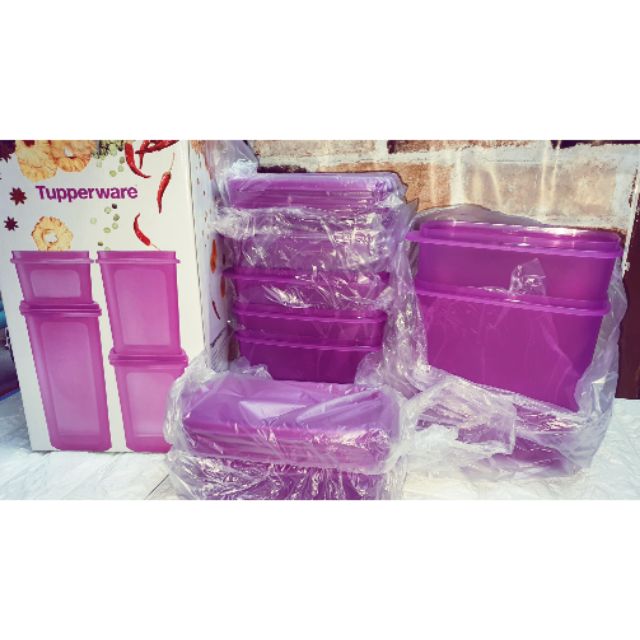 Tupperware - Smart Saver Oval Set (8pcs) | Shopee Malaysia