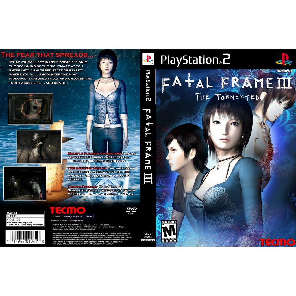 PS2 Fatal Frame III - The Tormented | Shopee Malaysia