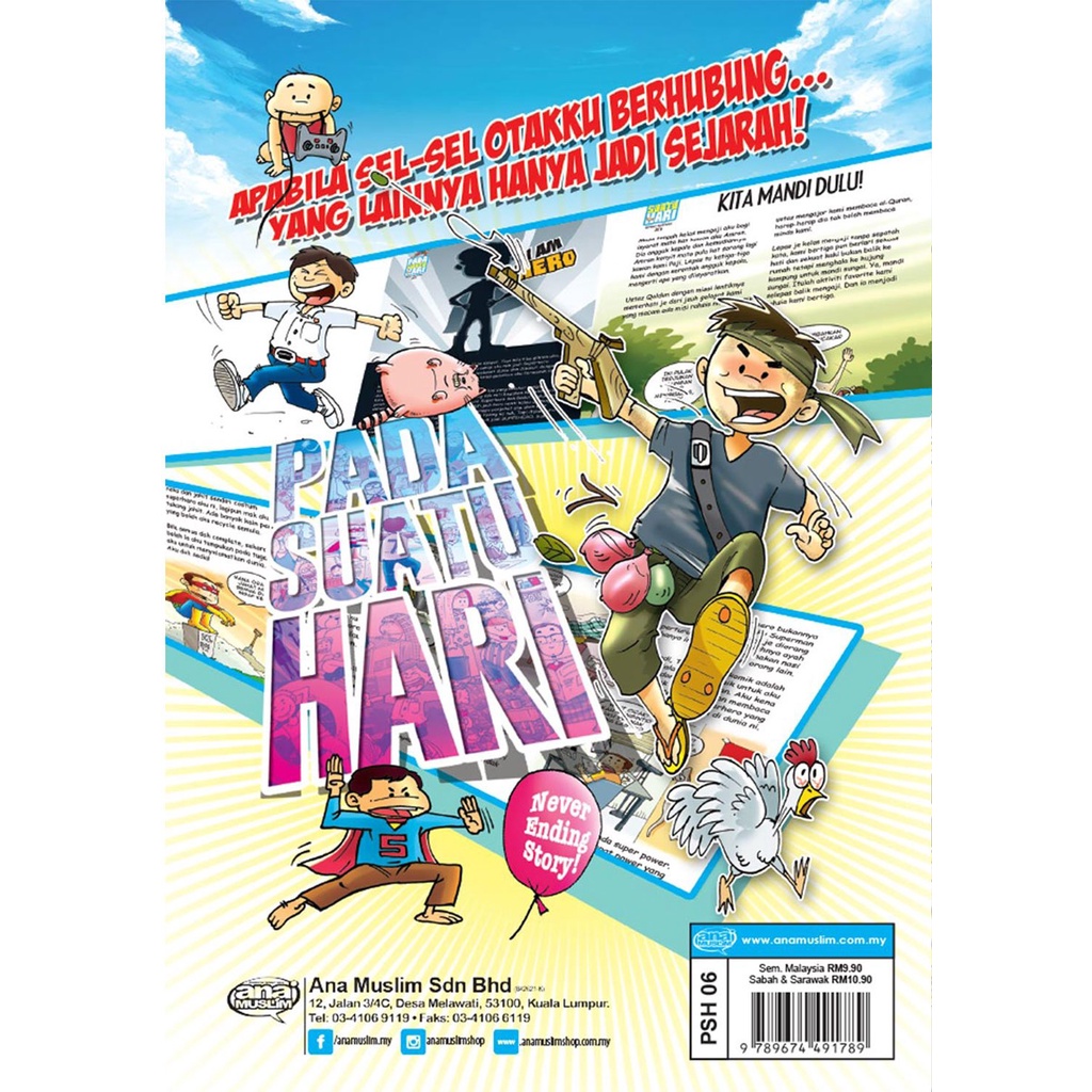 ANA MUSLIM - komik PADA SUATU HARI - NEVER ENDING STORY! | Shopee Malaysia