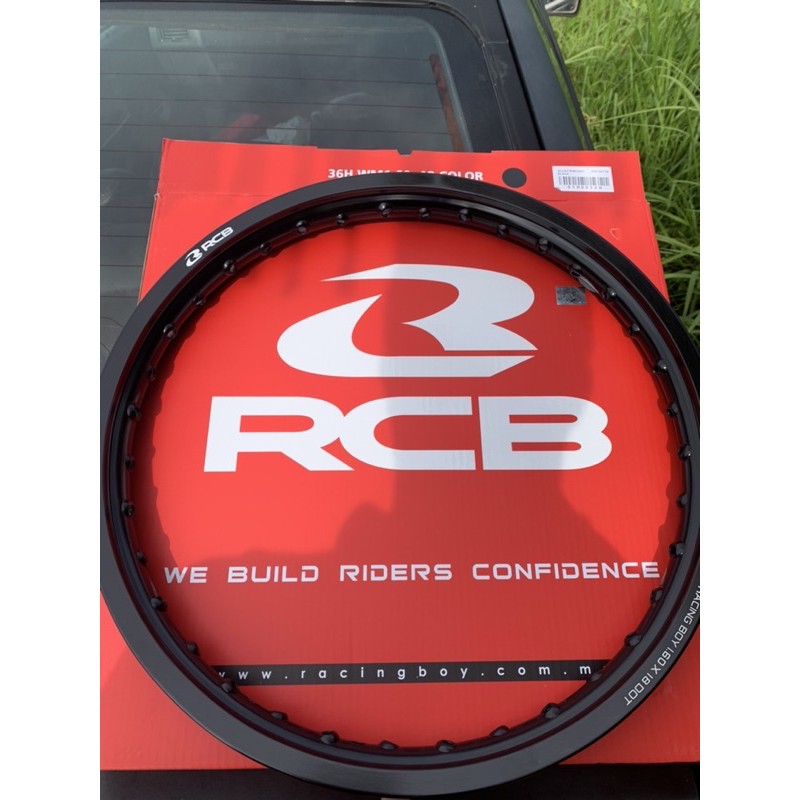 (Harga segelung)RCB-Rim Alloy 1.60-18/160-17/1.40-18/140-17 (36H) Hitam ...