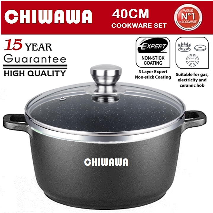 PERIUK KAWAH MODEN 40CM Periuk Masak Besar Muat 5 Ekor Ayam Periuk ...