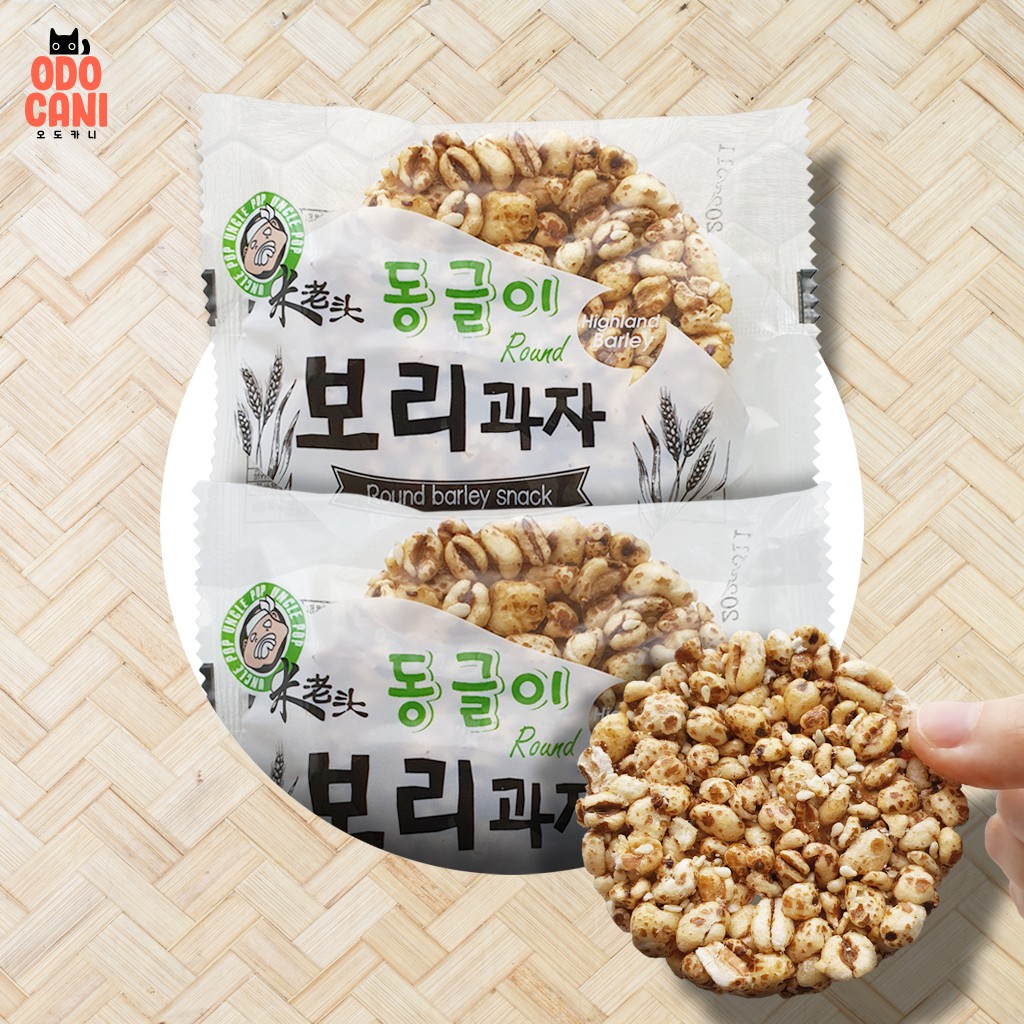 [Korean Snack] Round Barley Snack | Shopee Malaysia