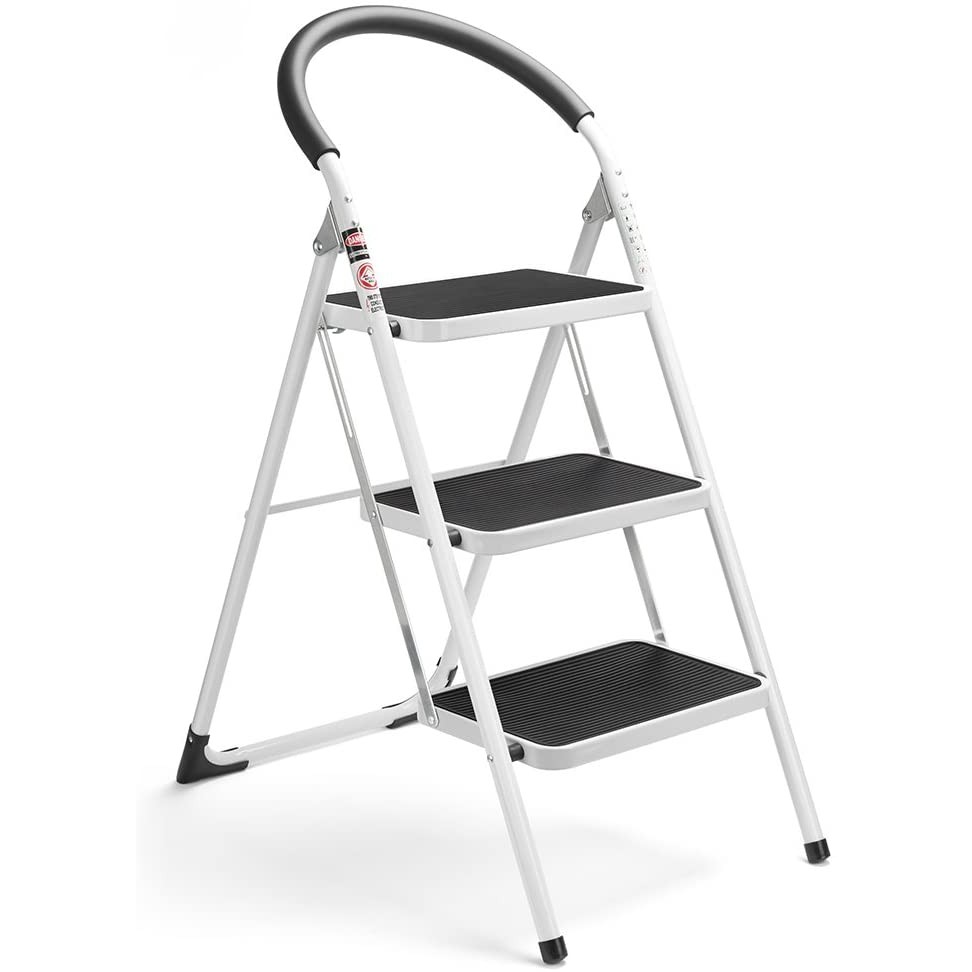 Cosco 2-Step Household Folding Step Stool Ladder, 200 Load