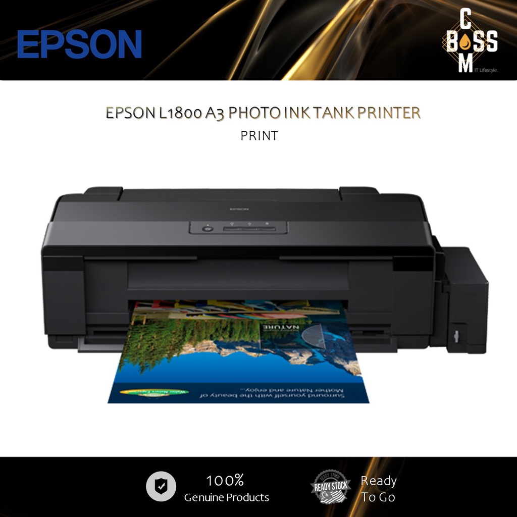 *ORIGINAL* EPSON L1800 A3 PHOTO INK TANK PRINTER ( A3 PRINITING ...