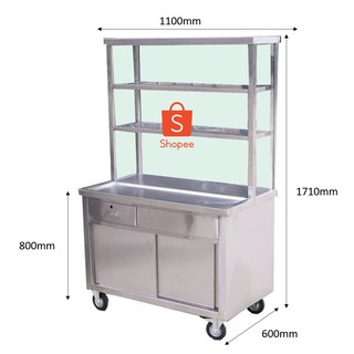 Stainless Steel Mee Stall / Gerai | Shopee Malaysia